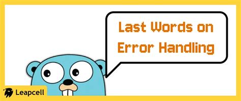 Simplifying Rust Error Handling With Anyhow By Leapcell Medium