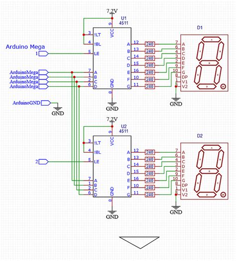 Wiring Schematic For Digit Seven Segment Volt Display Page General Discussion