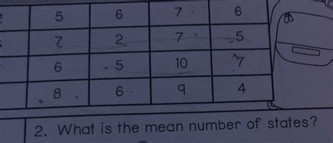 begin{tabular} { c c c c c } hline and 5 and 6 and 7 and 6 hli