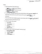 Understanding Tissues: Cells and Functions in the Human Body - Ao cosut Tissues 1. Name the ...