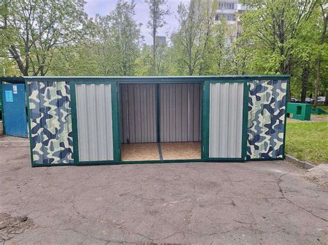 Контейнер для хозяйственного инвентаря на территорию школы в город ...