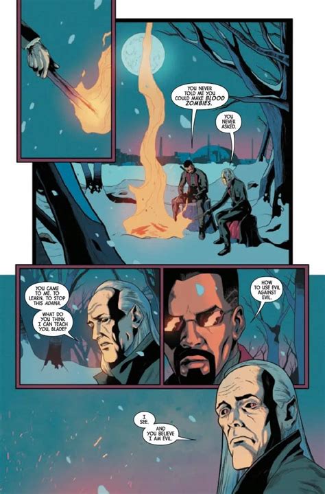 Blade #6 Preview: Blade Learns from Professor Dracula