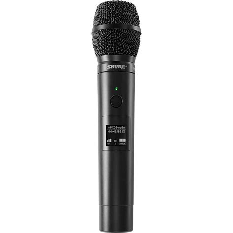 Shure Microflex Mxw Next 2 Mxw2xvp68 Handheld Transmitter With Vp68