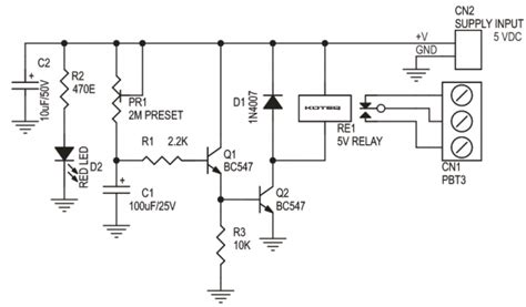 Power ON Delay Switch Electronics Lab