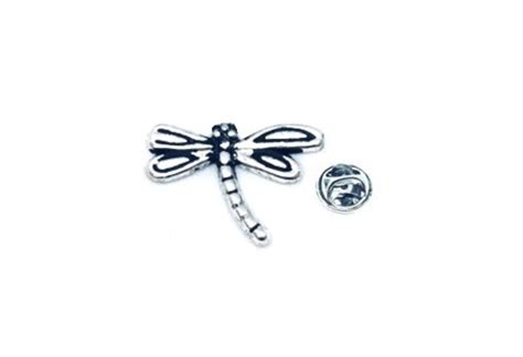 Pewter Dragonfly Pin Finox