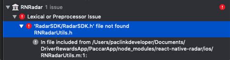 IOS Linking Problem Issue Radarlabs React Native Radar GitHub