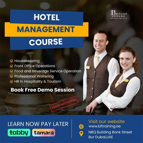Bright Future Training Institute On Linkedin Brightfuturetraininginstitute Hotelmanagement