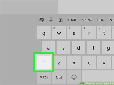 How To Turn On Caps Lock Steps With Pictures WikiHow Tech