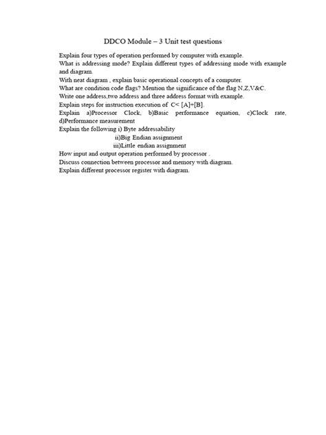Ddco Module 3 Ut Pdf