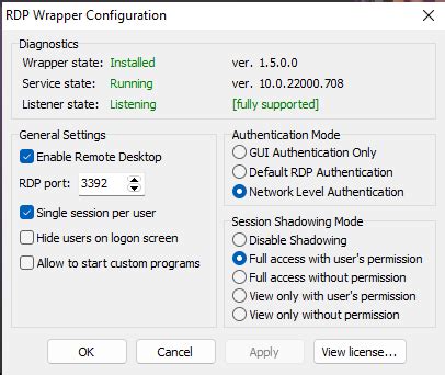 Switching Between Users Freeze Session Issue Stascorp Rdpwrap GitHub