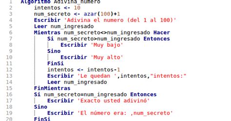 fundamentos de programacion ejercicios de clases en pseint