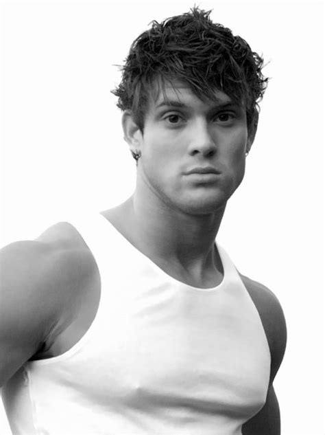 Leighton Stultz Face Men Tight Shirt Model