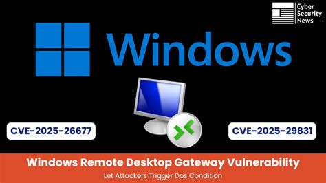 Windows Remote Desktop Gateway Vulnerability Let Attackers Trigger Dos Condition Cybernoz