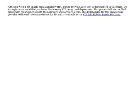 High Availability Vdi Validation Guide—citrix Virtual Apps And