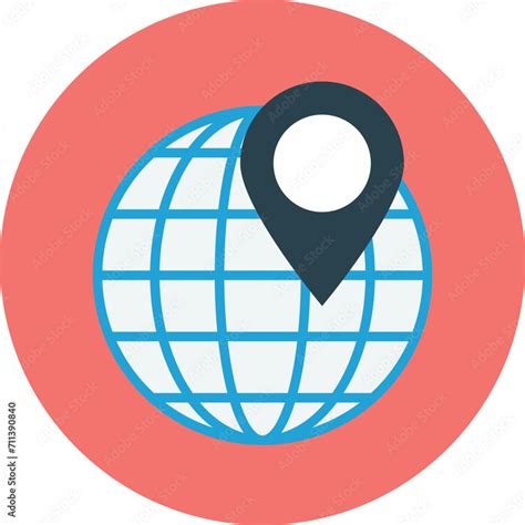 Image Vectorielle Stock Map Pointer Icon Illustration Maps And