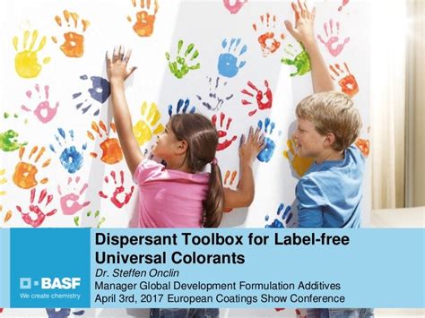 Basf On Linkedin Ecs2017 Dispersant Toolbox For Label Free Universal