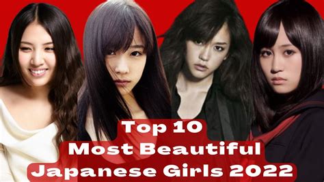 Top 10 Most Beautiful Japanese Girls 2022 Most Beautiful Japanese