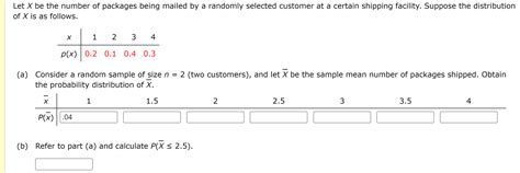 solved a consider a random sample of size n 2 two