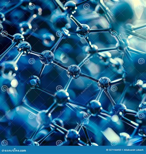 Atomic Lattice Texture Of Molecules And Atoms Atom Under The