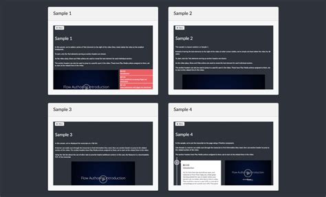 Interactive Transcript Video Examples