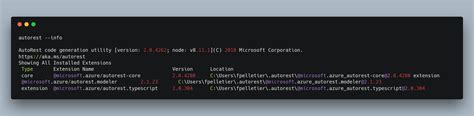 compilation errors regarding serviceclientoptions operationspec with