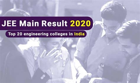 JEE Main Result Result To Be Out Soon Top Engineering