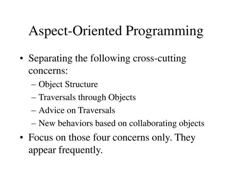Crosscutting Capabilities For Java And Aspectj Through Dj Ppt Download