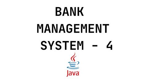 Bank Management System Using Java 4 Youtube