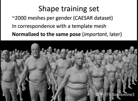 虚拟人（smpl） Cvpr 教程专项一：smpl的介绍、历史与基础 知乎