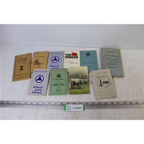 Grain Grading Booklets Bodnarus Auctioneering