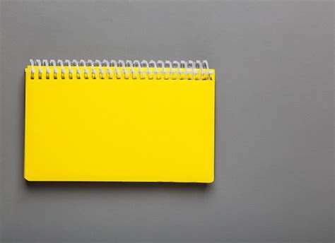 Premium Ai Image Yellow Note Pad