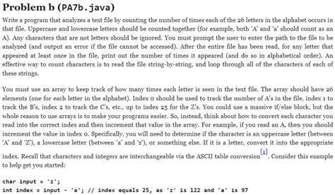 Solved In Java And Read Directions You Must Get A File
