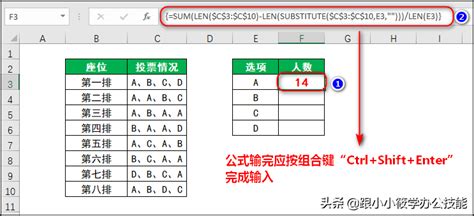 Excel统计指定内容出现次数，用函数怎么写？人人都能看懂的公式 正数办公