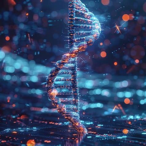 Free Digital Dna Structure Photo Dna Digital Technology Download At Stockcake