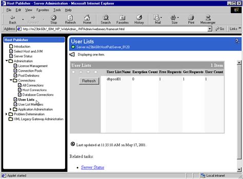 user lists a comprehensive guide to ibm websphere host publisher