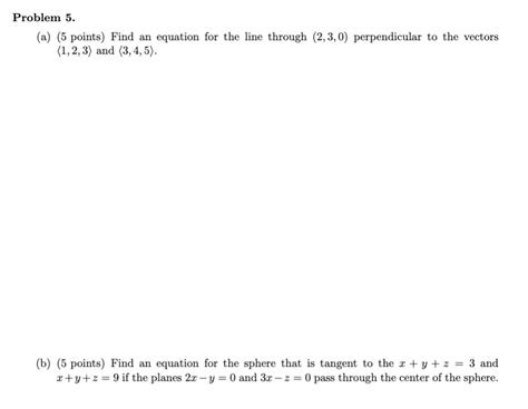 solved problem 5 a 5 ﻿points ﻿find an ﻿equation for the
