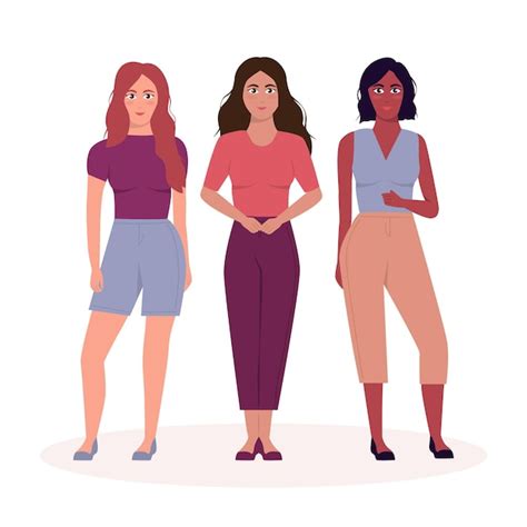 Imágenes De Mujeres Dibujo Descarga Gratuita En Freepik