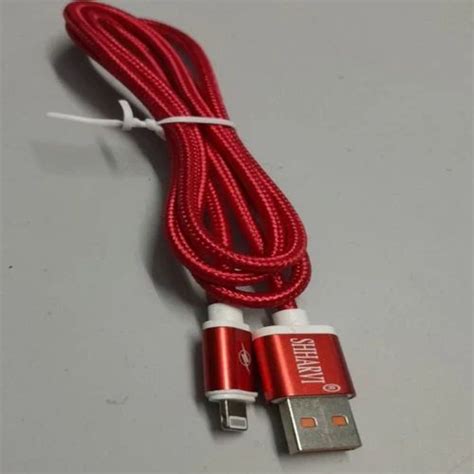 6 A Red Type C USB Cable 1 Meter At Rs 65 Piece In Ghaziabad ID 27050190962