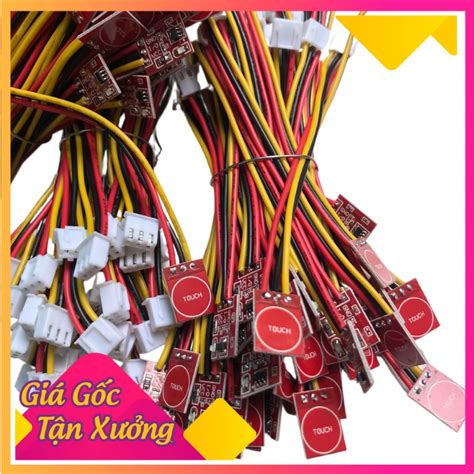 Red Ttp223 Touch Sensor Module Capacitive Touch Sensor Has 10cm Long