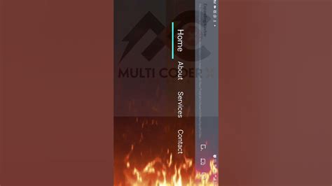 Navbar Animation Html Css Javascript Gsap Programming Coding