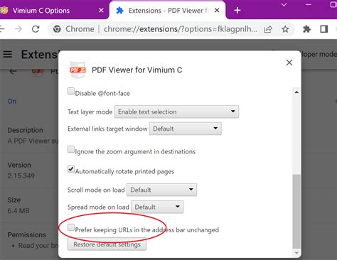 [pdf viewer] vimium c shortcuts do not work unless i first click on the