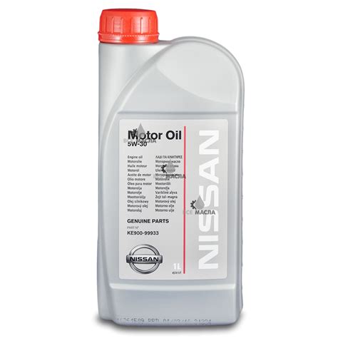 Купить моторное масло Nissan 5W-30 в СПб
