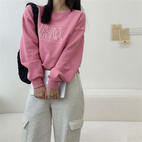 베이글mtm 데일리 유니크 봄 여름 가을 기본 긴팔 맨투맨 티셔츠 후드 오버핏 루즈핏 에이블리