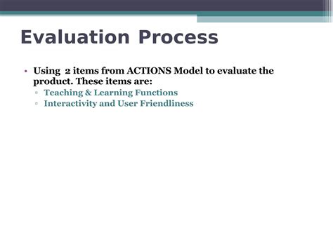 Assignment 3 Models Of Evaluation In Educational Technology Ppt