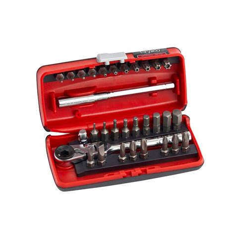 Sidchrome 1 4″ Drive Socket And Tool Pico Set 31 Piece