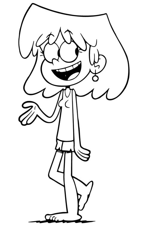 Free Lori Loud Coloring Page Download Print Or Color Online For Free