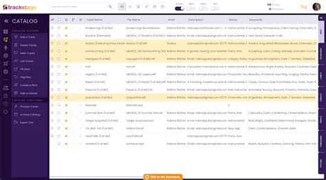 Catalog Interface