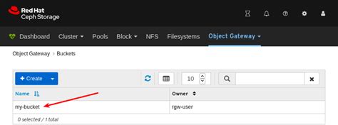 Chapter 8 Object Gateway Dashboard Guide Red Hat Ceph Storage 4