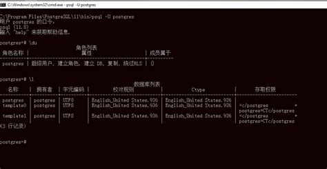 PostgreSQL Command Line Messages In Chinese Language Windows 10 Stack Overflow