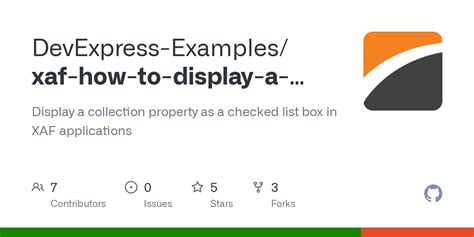 Github Devexpress Examplesxaf How To Display A Collection Property